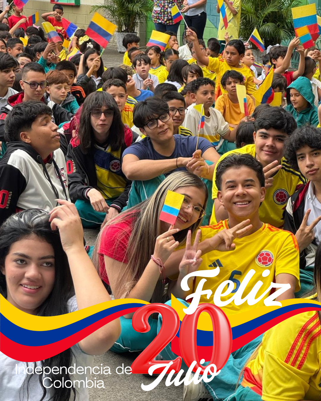 «Festejo Tricolor: La IE Octavio Calderón Mejía Celebra la ...